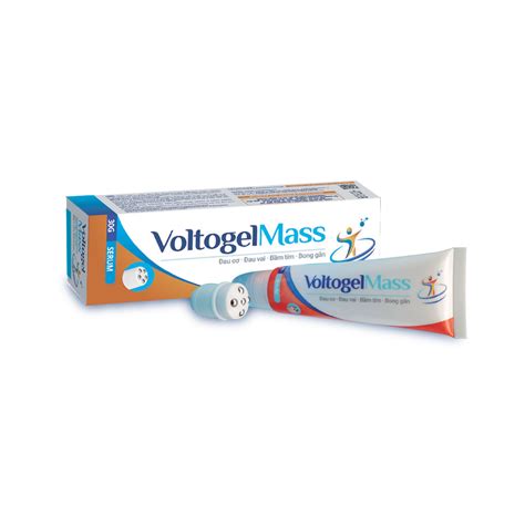 Kem Bôi Giảm Đau Voltogel Mass Aerochemie T30gr
