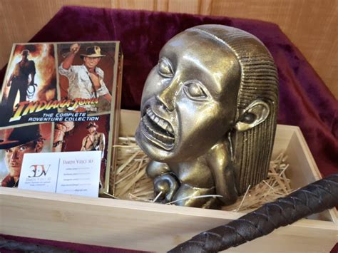 Indiana Jones Replica Archeology Indy Crusade Lost Ark Marion Ra Idol
