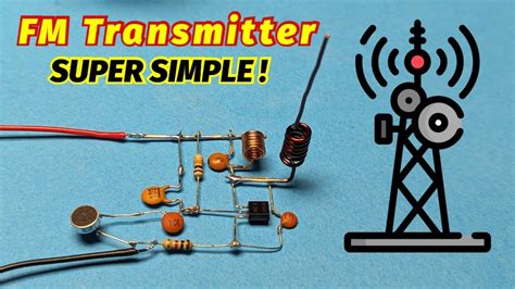 diy super simple fm transmitter bc547 fm transmitter diy fm