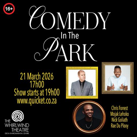 Comedy Returns To Delta Parks Historic Site With Comedy In The Park At