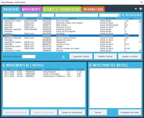 Stock Pratique Gestion De Stock En 2024 Logiciel De Gestion Gestion Astuces Pour Ordinateur