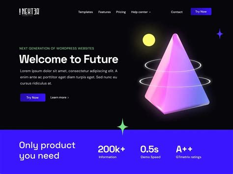 Nexter The Ultimate Wordpress Theme For Web Designers Seo Friendly