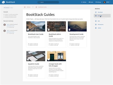 Beta Release V0290 · Bookstack Beta Release V0290 · Bookstack