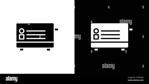 Toaster Icon Flat Thin Line Vector Illustration Art Outline Set Stock Vector Image And Art Alamy