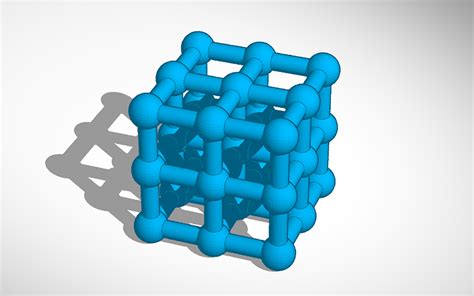 3d Design 3x3x3 Sphere Sphere Tinkercad
