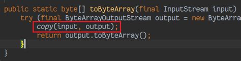 Java Ioutilstobytearrayinputstream Is Thread Safe Stack Overflow