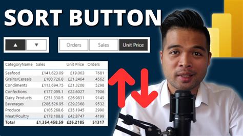 How To Add A SIMPLE SORT BUTTON Switch To Asc Or Desc Change Sort