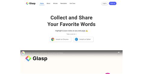 Glasp Ai Summary Review 2024 Features And Pricing