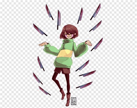 Knife Nail Polish Undertale Toriel Chara Orange Color Png PNGEgg
