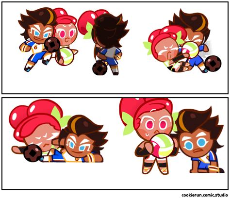Just Choco Ball Cookie X Cherry Ball Cookie By Aquaseakhloestarfy On