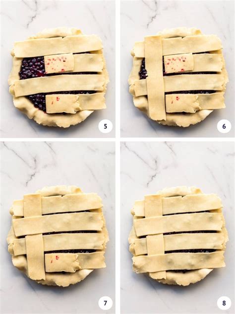 How To Make A Lattice Pie Crust The Bake Babe