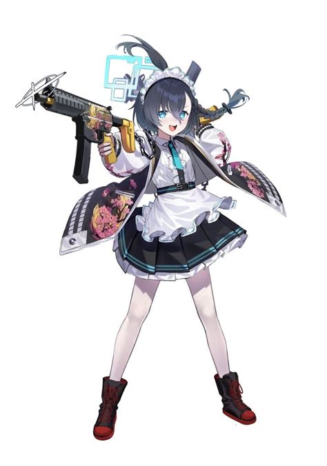 블루아카 네루 아리스 캐릭터 일러스트 영감을 주는 캐릭터 캐릭터 아트