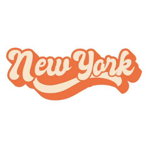 Diseño Png Y Svg De Nueva York Letras Estados De Estados Unidos Para