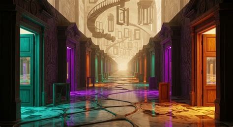 Free Infinite Surreal Corridor Image Corridor Surreal Infinity