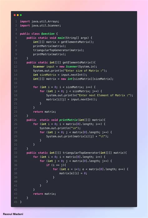 Rasoul Madani On Linkedin Java Questions Write A Program That