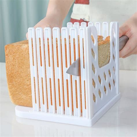 Bread Slicer Cutting Guide Tools Plastic Splicing Grandado
