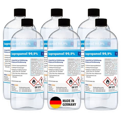 Isopropanol 99 9 Reinigungsalkohol Ipa Effektive Reinigung Für