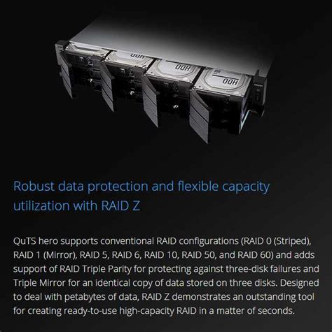 Availability Of Qnap QuTS Hero H NAS OS With Bit ZFS File System StorageNewsletter