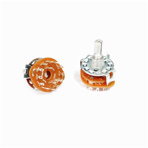 Rotary Switch Selector 2 Pole 6 Position 2p6t Circuit Electronics