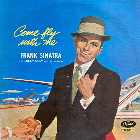Frank Sinatra Come Fly With Me 1958 Lp Vg M Etsy