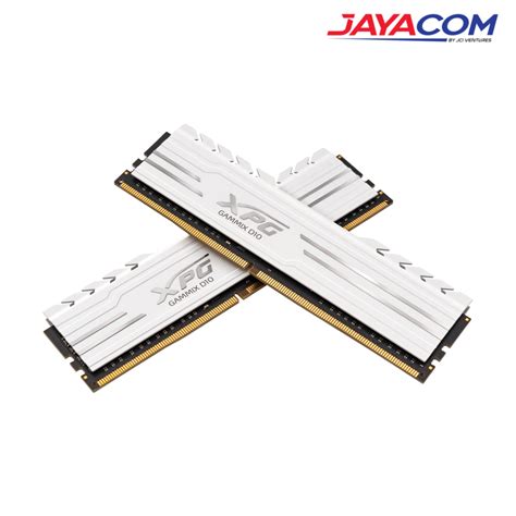 Adata Xpg Gammix D10 8gb Ddr4 3200mhz Ram Dimm Black White