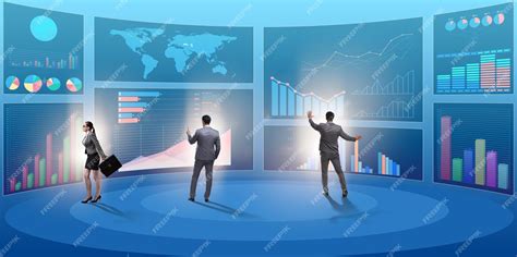 Premium Photo Concept Of Business Charts And Finance Visualization