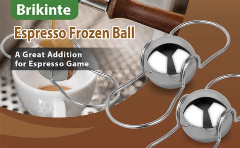 Upgrade 2 Pack Espresso Frozen Ball For Espresso Coffee