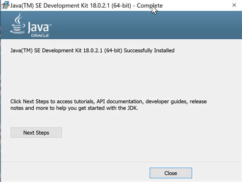 Java Jdk 18 Java Se Development Kit 18 のインストール（windows 上）