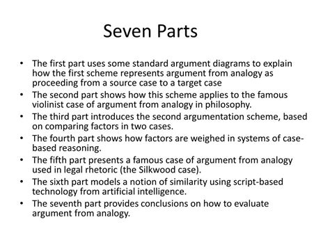 Ppt Argumentation Schemes For Argument From Analogy Powerpoint