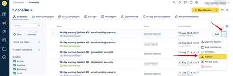 Scenario Best Practices