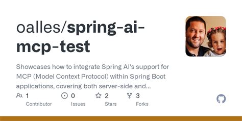 Github Oallesspring Ai Mcp Test Showcases How To Integrate Spring Ais Support For Mcp