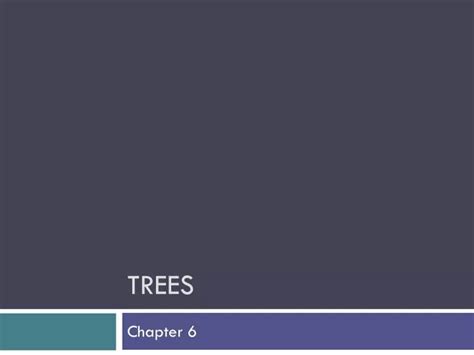 PPT Trees PowerPoint Presentation Free Download ID