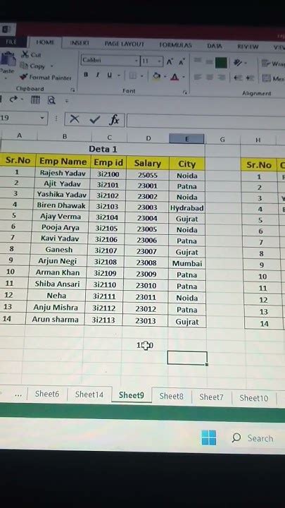 Salary Increment Advance Trick Ms Excel Trending Shorts Shortvideo Shortsviral Youtube