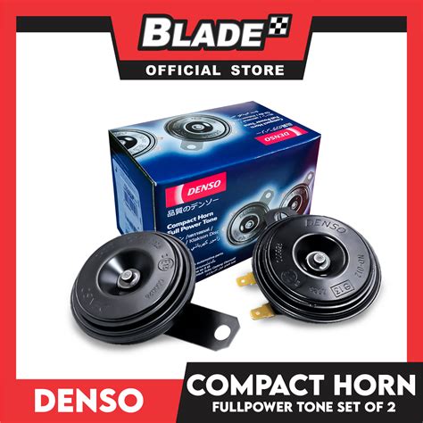Denso Compact Horn Full Power Tone 12v 6910 9701 Power Tone And