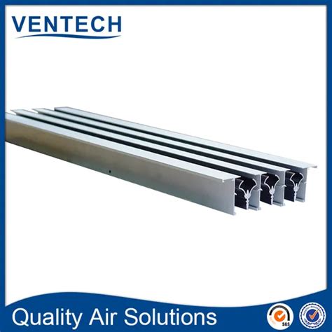 Ventilation Ac Supply And Return Air Linear Slot Diffuser With Plenum