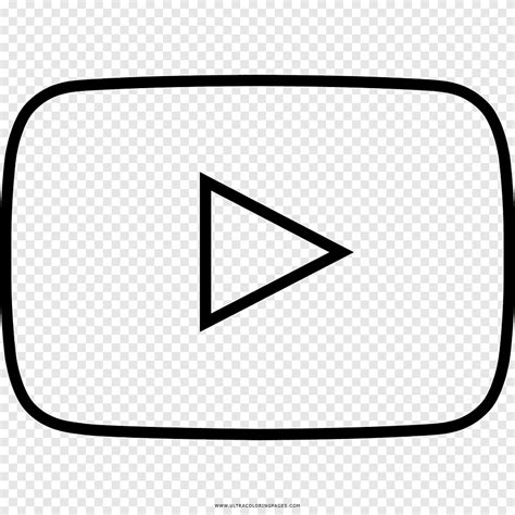 Youtube Dibujo Logo Youtube ángulo Blanco Png Pngegg