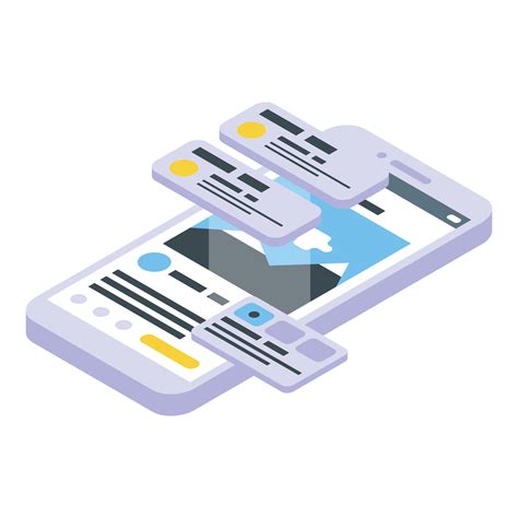 Interface System Icon Isometric Style 15646362 Vector Art At Vecteezy