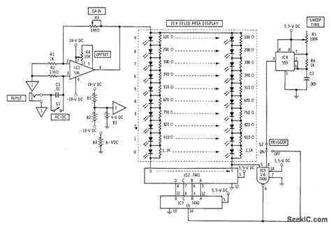 Led Oscilloscope Circuit Diagram