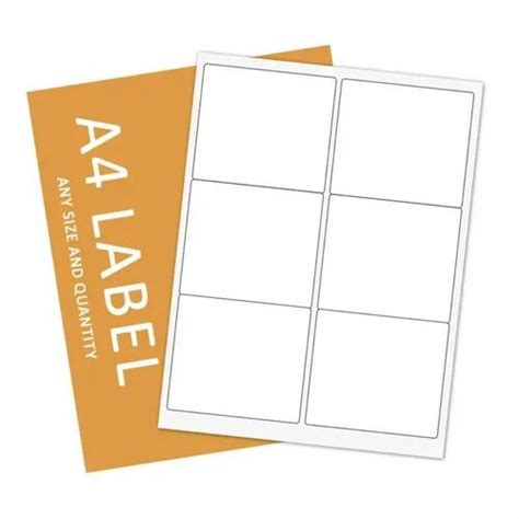 A4 Brown Label Sheets Paper At ₹ 250pack In Jaipur Id 2854047492573