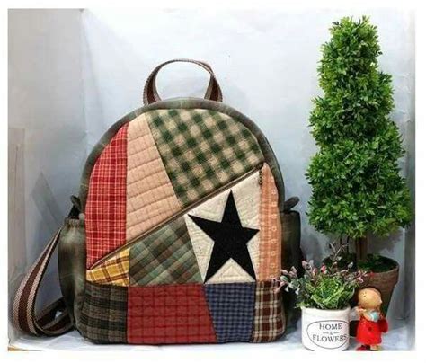 Patchwork Backpack For A Stylish And Unique Look