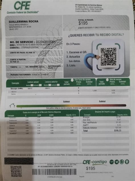 Ejemplo De Comprobante De Domicilio Cfe Pdf Cantidades Fisicas