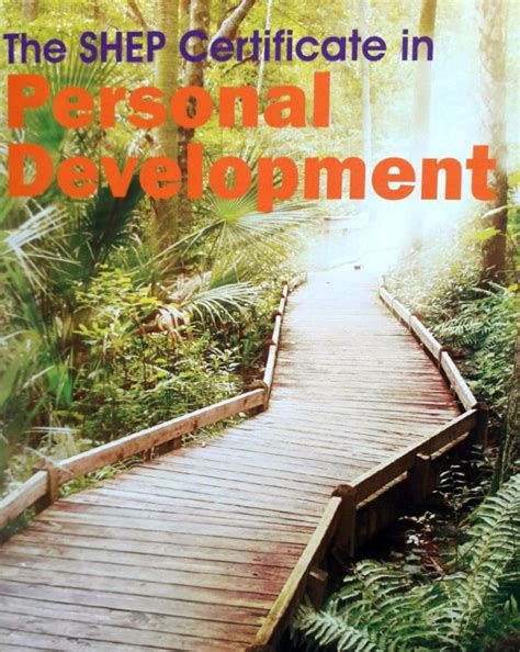 Shep Certificate In Personal Development Social Health Education Project