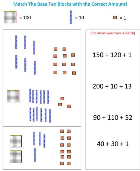Base Ten Block Challenge B Mr R S World Of Math