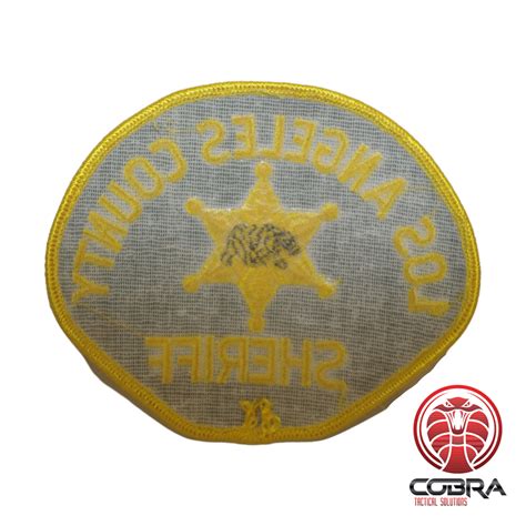 Los Angeles County Sheriff Embroidered Patch Sew On
