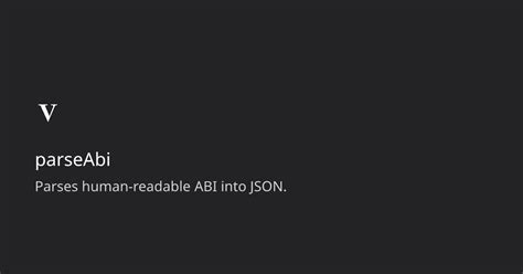 Parseabi · Viem
