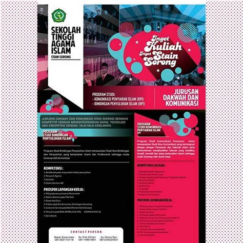 Desain Pamflet Keren Koleksi Gambar