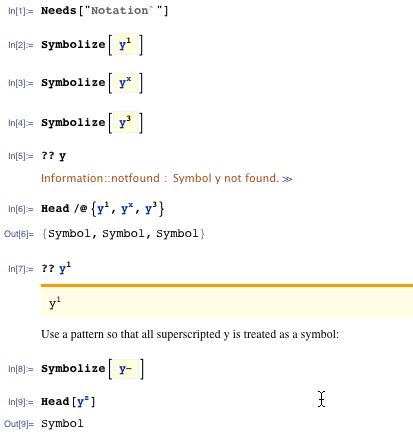 Formatting Preventing Superscript From Being Interpreted As Power