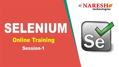 Selenium Online Training Session1 Selenium Online Training Youtube