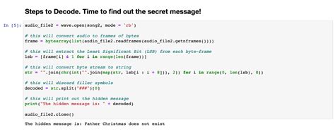 Github Rizfebriansyahsteganography To Extract Read And Embed A Hidden Message In Audio Files