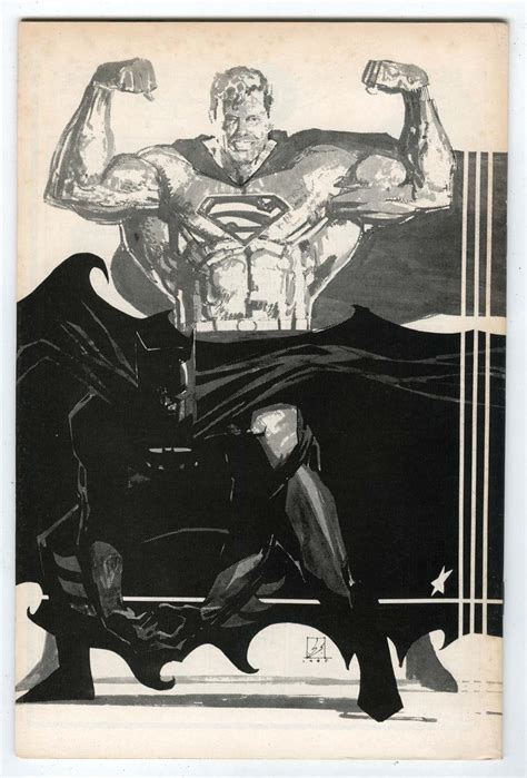 Heroes Against Hunger 1986 Superman Batman Newsstand Signed By Bernie Wrightson Comic Books